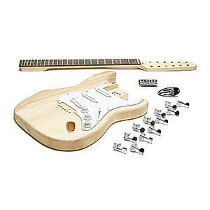 Solo ST Style DIY Guitar Kit, 12 String, Maple Neck
