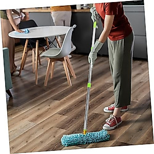 Didiseaon 3 Sets Mop Stick Mop or Broom Handle Rod Commercial Pole Handle Holder Broom Replace Handle Palo Dust Mop Replacement Mop Handles for Floor Cleaning Refills para Stainless Steel