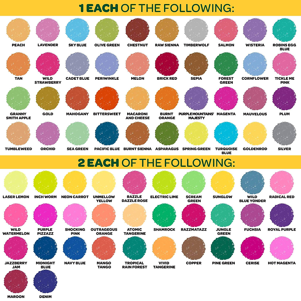 Crayola Crayon Set with Coloring Pages, Gift for Kids, 208 Crayons with Repeats of Favorite Colors