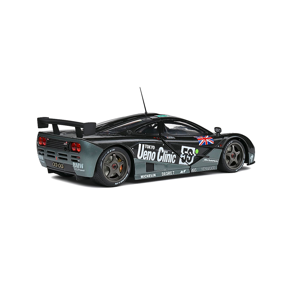 Solido 1:18 Mclaren F1 GT-R Short Tail Black 24H Le Mans 1995