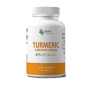 PureNature Turmeric Curcumin Extract Complex (1 Bottle)
