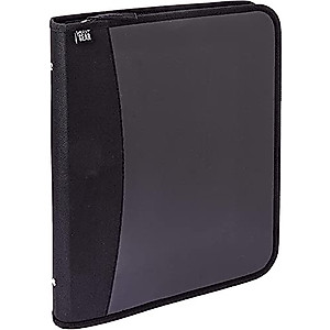 Zipper Binder 1 1/2" (Black)