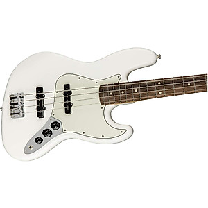 Fender Player Jazz Bass, Polar White, Pau Ferro Fingerboard