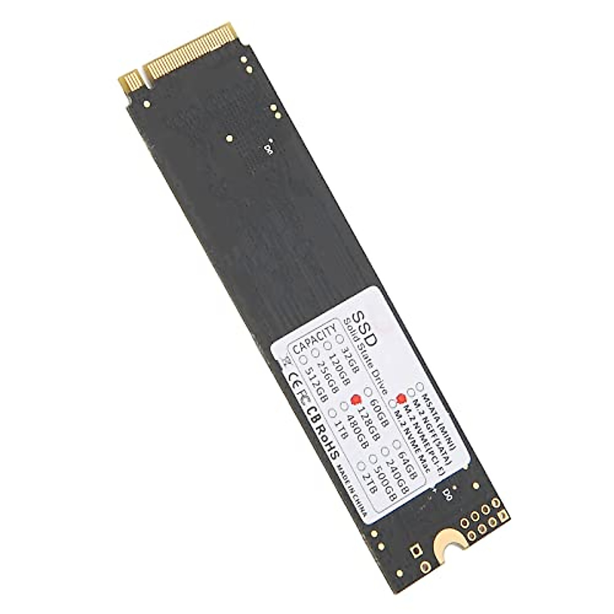 Desktop SSD, M.2 NVME SSD High Speed Transmission Silent Operation for Computer for Desktop