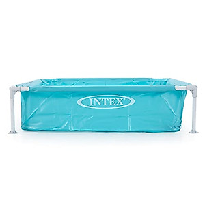 Intex Mini Frame Kids 4ft x 4ft x 12in Beginner Kiddie Swimming Pool (2 Pack)