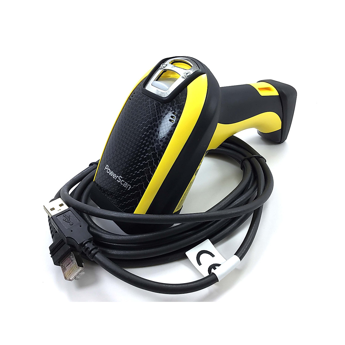 Datalogic PowerScan PD9531-HP (High Performance) Corded Handheld Omnidirectional Rugged 2D Area Imager Barcode Scanner with USB Ca Yellow