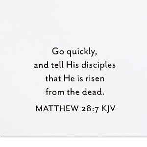 DaySpring Pack of Religious Easter Cards, He is Risen (10 Cards with Envelopes)