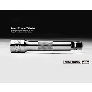 Capri Tools 1/4-Inch Drive Wobble Extension Bar Set, 5-Piece