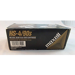 Maxell 2.0GB 91.5M HS-4/90S 4MM Data Cartridge for Helical Scan Drives (1-Pack)