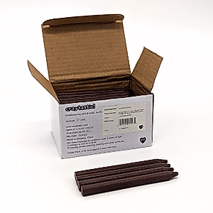 Craytastic! Bulk Unwrapped Crayons Box of 52 (Brown) for Crafting, Parties, Kids - Paperless Crayons, No Paper Wrapper - Safety Tested Compliant with ASTM D-4236