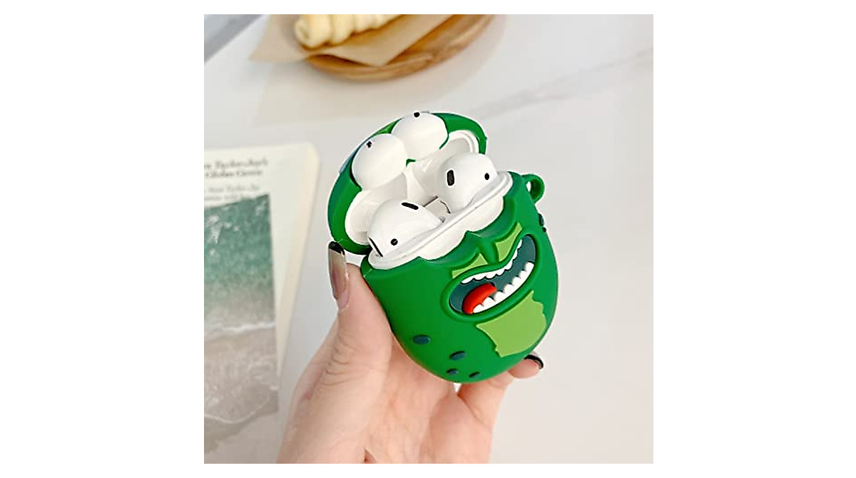 Cute 3D Cartoon AirPods Case - Shockproof Silicone Design