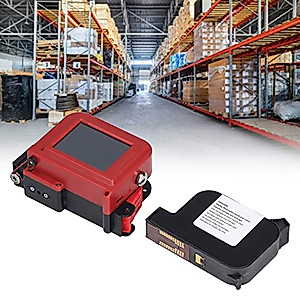 001 AC100‑240V Mini Inkjet Printer Handheld Smart Portable Micro Printing Machine All Kinds of Trademark Patterns Can Be Sprayed(#1)