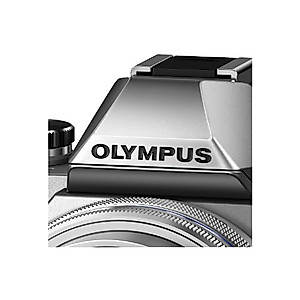 Olympus OM-D E-M10 with M.Zuiko ED 14-42mm 1:3.5-5.6 EZ Lens - Silver - International Version (No Warranty)
