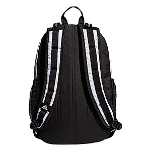 adidas Unisex-Adult Excel Backpack, Jersey White/Black, One Size