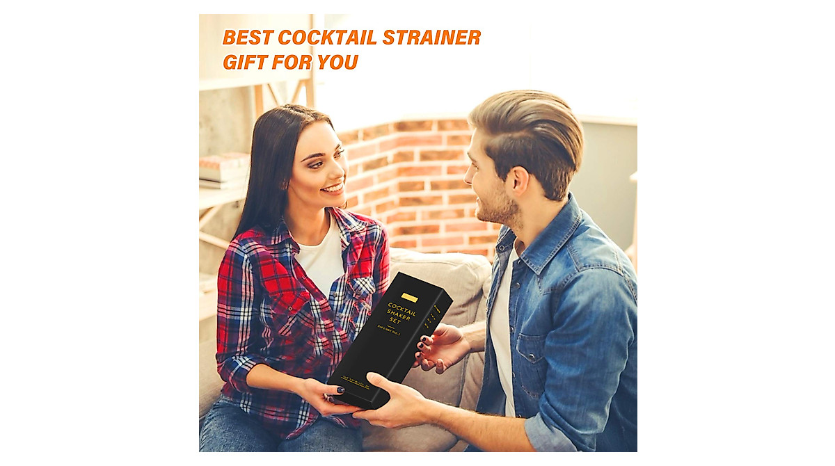 Premium Stainless Steel Cocktail Strainer Set