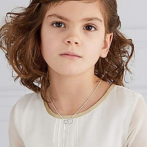 IEFLIFE Best Friend Necklace Friendship Gifts, Best Friend Necklaces BFF Gifts Two Circle Necklace Gifts for Best Friend Woman BFF Necklace Friendship Gifts for Women