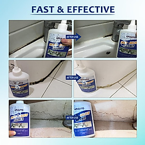 APULITO Home Mold Stain Cleaning Gel Mildew Cleaner Gel for Bathroom Kitchen Household