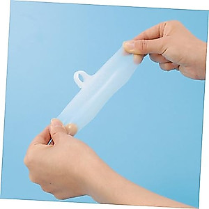 LALAFINA Pair Insoles for High Heels White Gel Bunion Protector Gel Bunion Toe Spreader Foot Separator for Bunion Forefoot Pad Soft Splitter Foot Straighter