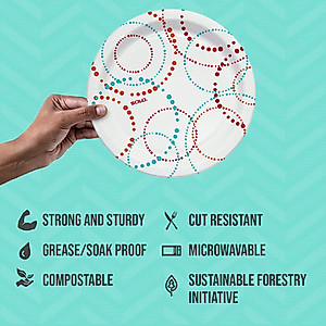 Solo Any Day Paper Plates, 8.5 Inch, 360 Count