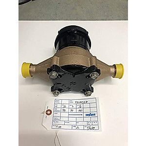 3/4 x 3/4 Neptune T-10 Water Meter Direct Read Cubic Feet