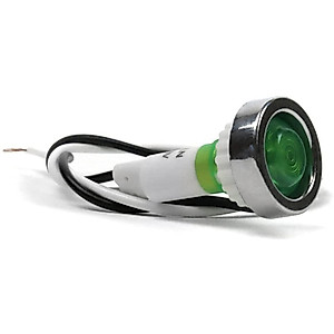 HXHREDRRD Green LED Indicator Light KICSWIND5GN muscle hot rod truck,SHIPS FROM USA