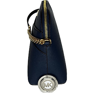 Michael Kors MICHAEL Michael Kors Jet Set Travel MD Dome XCross Crossbody bundled with SM TZ Coinpouch Purse Hook (Pink)