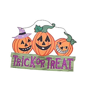 Ornament halloween house decoration wooden block sign halloween party supplies Halloween Hanging Decor Wooden Hanging Decor Halloween Hanging Tag the sign Pumkin Decorating