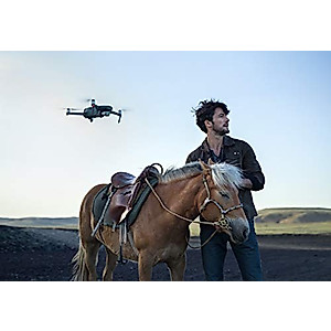 DJI Mavic 2 Pro - Drone Quadcopter UAV with Smart Controller with Hasselblad Camera 3-Axis Gimbal HDR 4K Video Adjustable Aperture 20MP 1" CMOS Sensor, up to 48mph, Gray