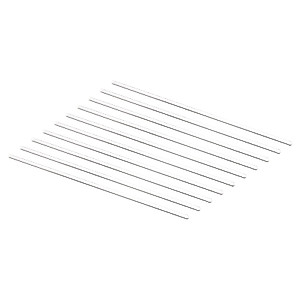 MECCANIXITY 3.3 Borosilicate Glass Stick 11.81" Length 6mm Dia Stir Rod Mixing Tools with Both Ends Round for Lab Kitchen Science 10Pcs