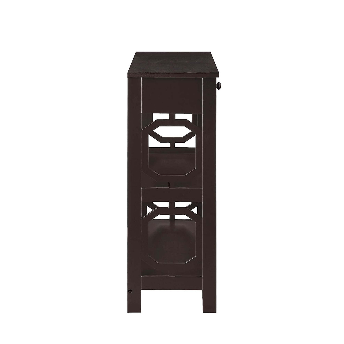 Convenience Concepts Omega 1 Drawer Console Table, Espresso