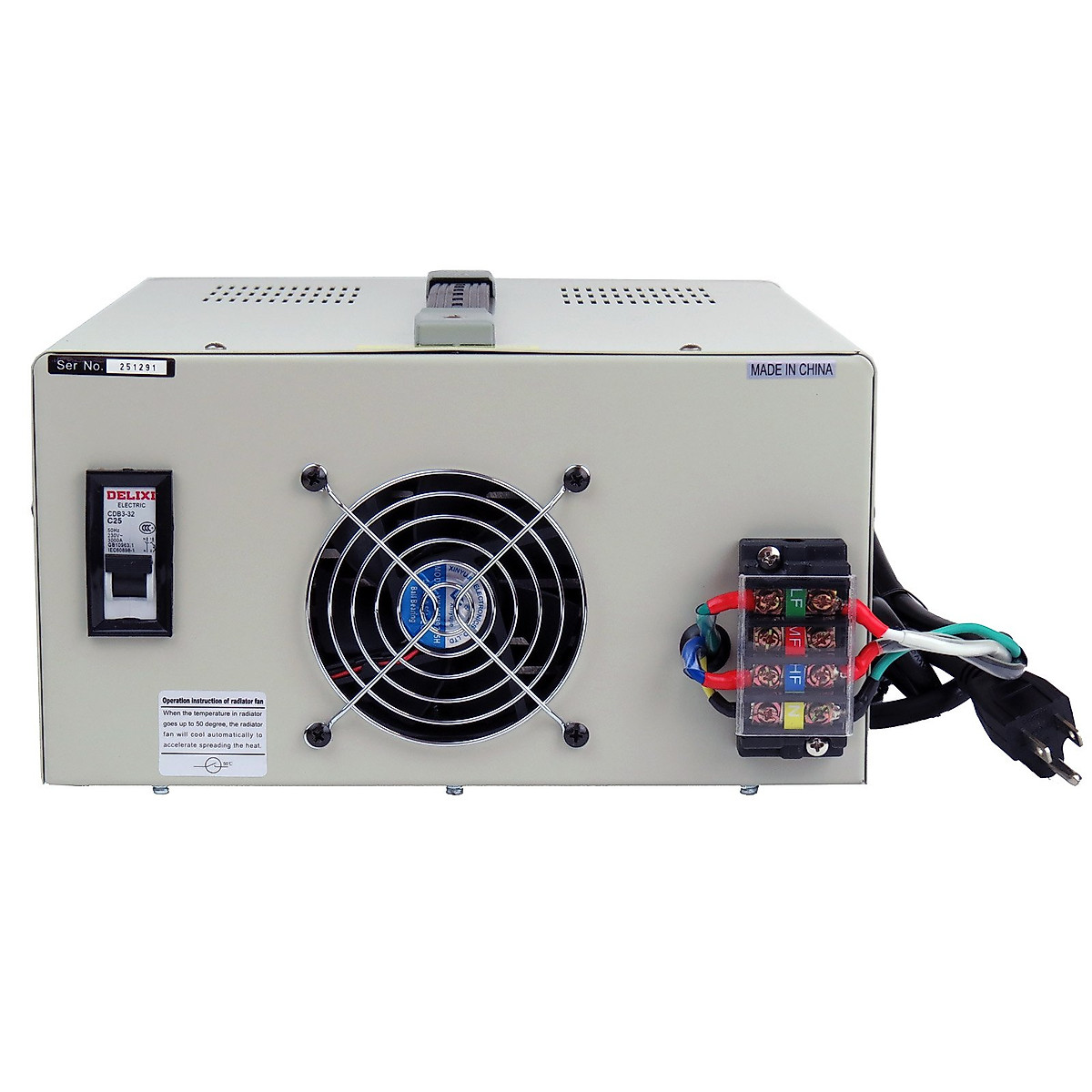 Tekpower TP3050E DC Adjustable Switching Power Supply 30V 50A Digital Display