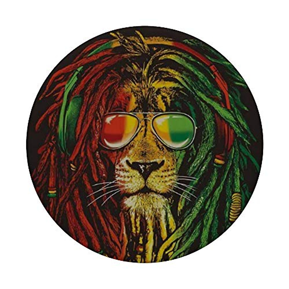 Rasta Jamaica African Lion PopSockets Swappable PopGrip