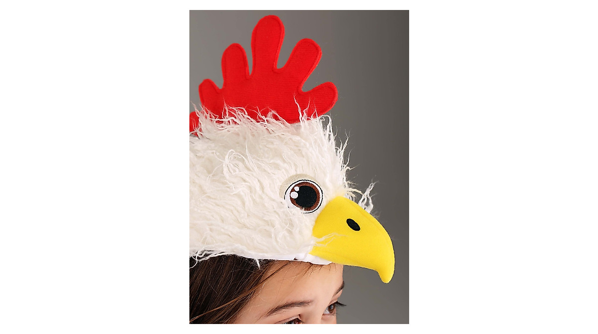 Elope Chicken Headband & Tail Costume Kit for Fun