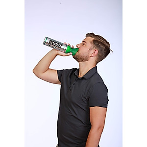 Boost Oxygen Supplemental Oxygen to Go | All-Natural Respiratory Support for Health, Wellness, Performance, Recovery and Altitude (10 Liter Large, 6 Pack, Natural)