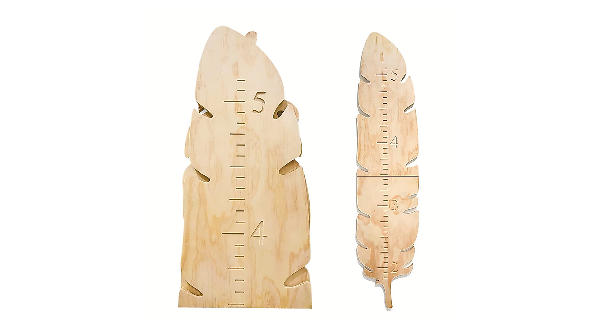 Wooden Growth Chart for Kids | Little Robbie Co.
