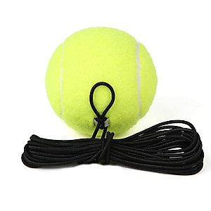 Tennis Ball, YOUTHINK Tennis Training Ball Rebound Ball with 4M Elastic Rubber String Single Practice Tennis Ball for Tennis Trainer Single Player Practice