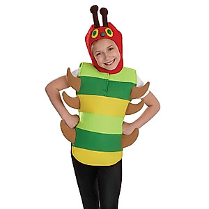 fun shack Kids Caterpillar Costume Kids, Caterpillar Halloween Costume, Insect Costume Kids, Book Character Costumes for Kids, X-Large