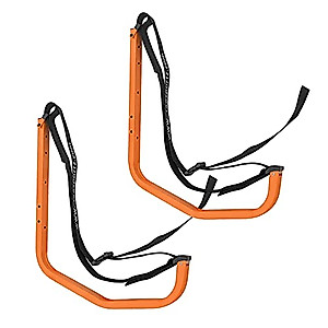 RAD Sportz Easy Hanger Kayak Rack and Stand-Up Paddle Board Holder Yellow Holds up to 125 Pounds