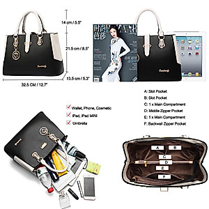 Women Handbags, Designer Top Handle Bags Tote Purse Large Capacity Shoulder Crossbody Bags for Work, Shopping, Dating, Holiday Gifts, Blue