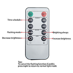 JUNWEN Battery Operated LED Strip Lights with Remote Daylight White, Timer, Dimmable, Waterproof, 13.2ft 240 LED Light Strip Suitable for Stairs, Wardrobe, Kitchen, Bedroom, Party, 2 Pack of 6.6ft.