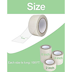 vensovo Greenhouse Covering Plastic Repair Tape - Heavy Duty 2″x108′ Garden Green House Sheeting, Plastic Polyethylene Film Repair Tape