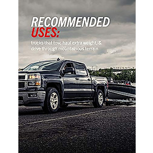 Power Stop K2405-36 Rear Z36 Truck & Tow Carbon Fiber Ceramic Brake Pads and Drilled Slotted Brake Rotors Kit For Lexus GX470 Toyota 4Runner FJ Cruiser Sequoia 6 Lug