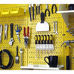 Wall Control Yellow Metal Pegboard 2 Pack