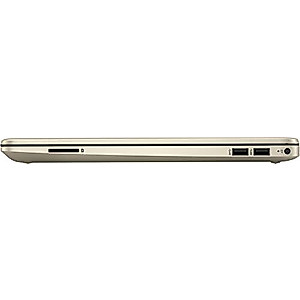 HP Pavilion 2019 15.6 HD LED Laptop Notebook Computer PC, Intel I5-8265U, 8GB DDR4 RAM, 256GB PCIe Nvme SSD, USB 3.1, USB-C, Bluetooth, Webcam, Wi-Fi, Fast Charging, Windows 10 Home, Gold