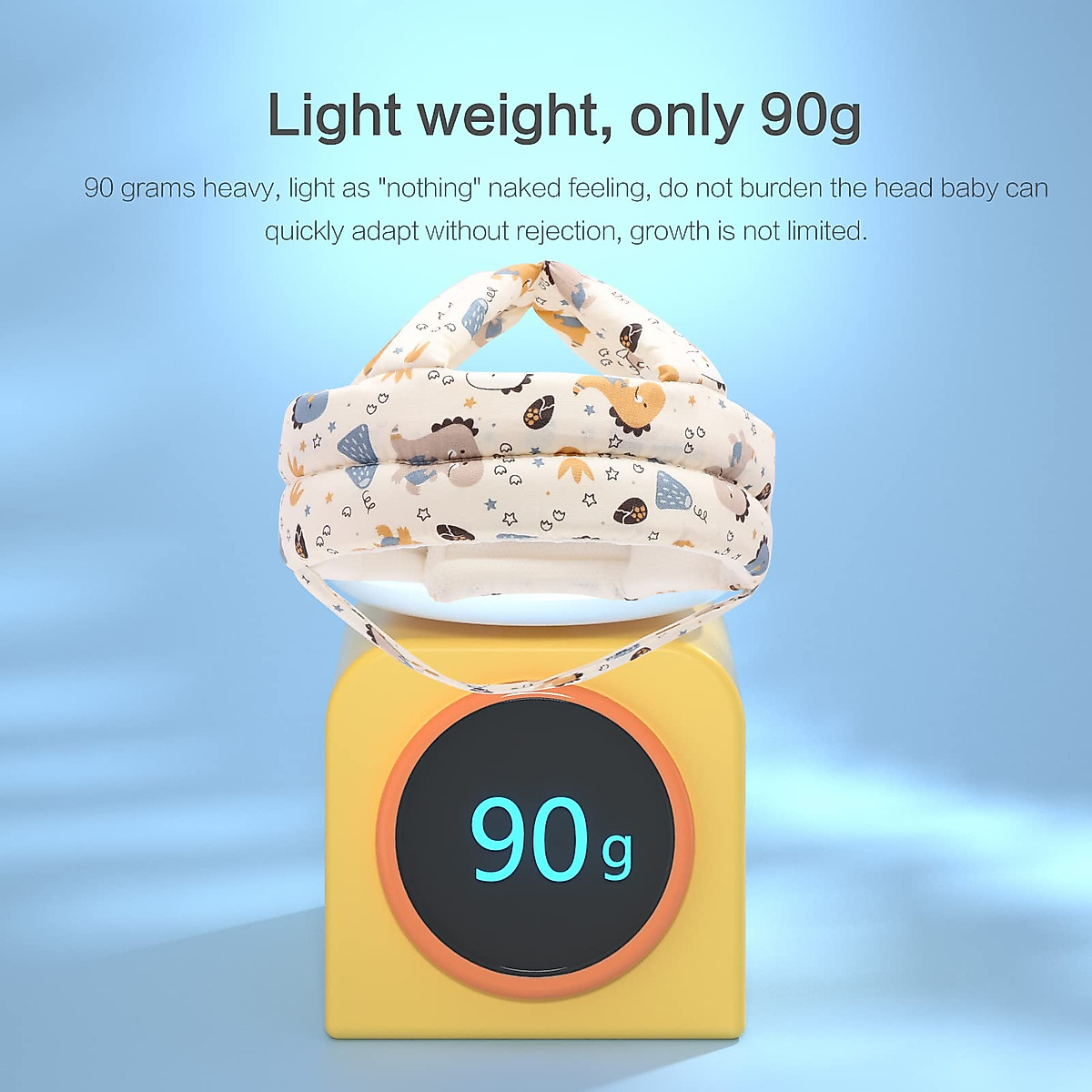 Baby Helmets, Walking Baby Helmet, Head Helmet for Baby, Toddler Walking Helmet Head Helmets, Baby Head Bumper Protection for 6 to 20 Months Baby Boy or Girl -SmallDinasor