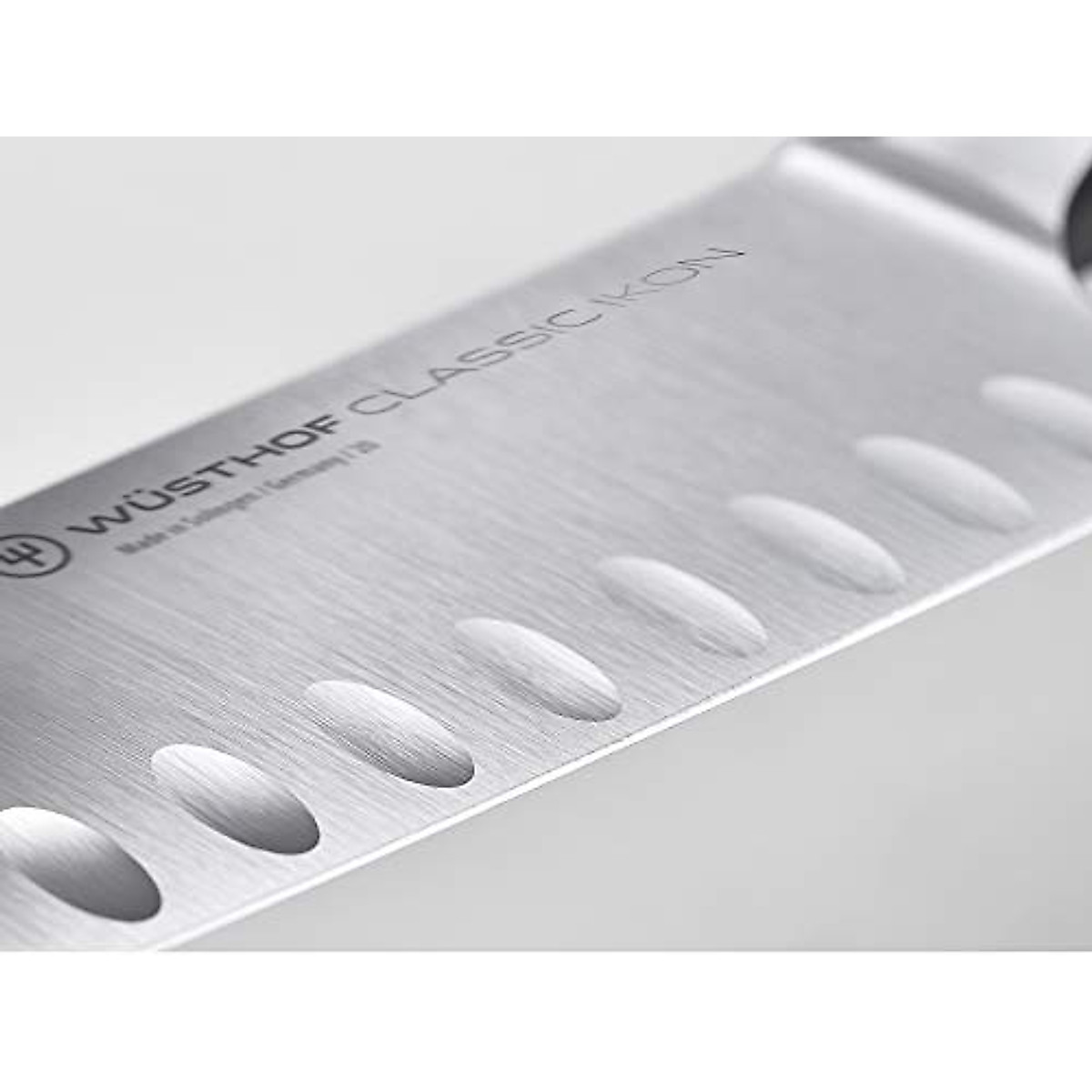 WÜSTHOF Classic IKON 7" Hollow Edge Santoku Knife