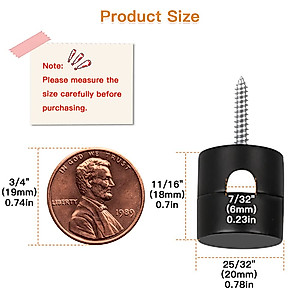 Zevnico 3 Pack Metal Swag Hooks for Ceiling Hanging Lights, Pendant Light Hook for Ceiling Lamp, Black Ceiling Hooks, DIY Lamp Hanging Electric Wire Cable Cord Chandelier Fixture Hardware Wall Hook