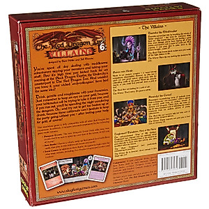 Slugfest Games: The Red Dragon Inn 6: Villains, Strategy Boxed Board Game, For 2 to 4 Players, 30 to 60 Minute Play Time, Ages 12 & Up