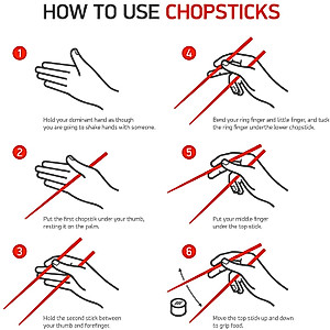 10 Pairs Chinese Ebony Wenge Wood Organic Chopsticks Set - Reusable Natural"Ji Chi Mu" - For Daily Use, Hotpot, Sushi Dinner, Wedding Dinner, Picnic, and Restaurants, etc.