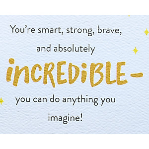 American Greetings Birthday, Friendship, or Congratulations Card (You Can Do Anything)